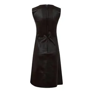 Bottega Veneta Leather Mini Dress