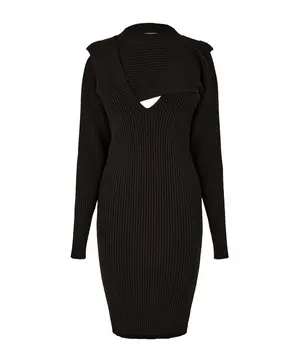 Bottega Veneta Shift Dress - Black