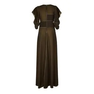 Bottega Veneta Tailored Fit Corset Gown