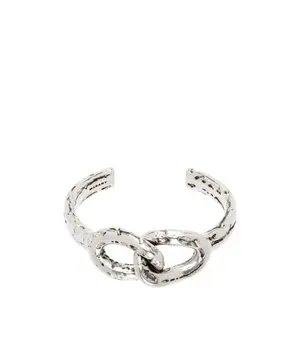 Isabel Marant Étoile Textured Bracelet - Silver
