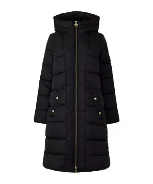 Barbour Acne Studios Logo Single-breasted Coat - Black