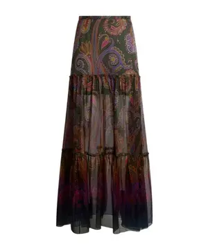Etro Printed Skirt