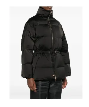Elisabetta Franchi Drawstring Puffer Jacket