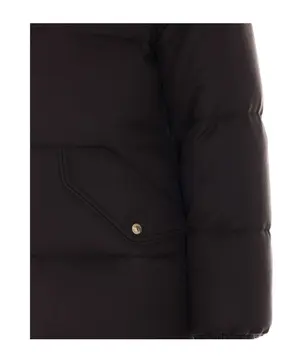 MOORER Attica Short Down Jacket - Dark Brown
