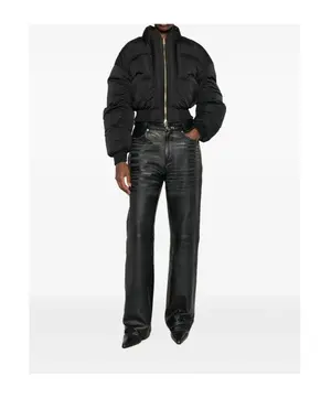 Elisabetta Franchi Cropped Puffer Jacket