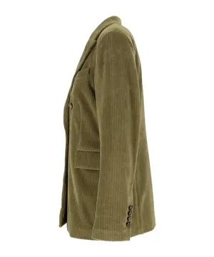 CIRCOLO 1901 Double-breasted Corduroy Blazer - No