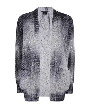 Avant Toi Long-sleeved Knitted Cardigan - Black