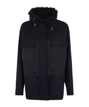 Mantū Hooded Peacoat Coat