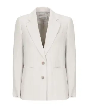 Peserico Textured Single-breasted Blazer - No