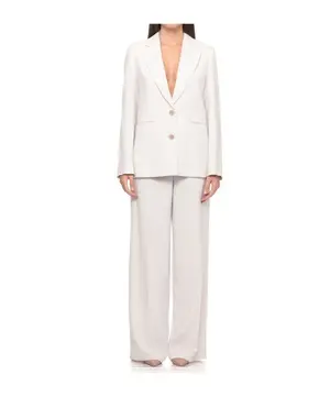 Peserico Textured Single-breasted Blazer