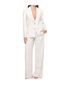 Peserico Textured Single-breasted Blazer