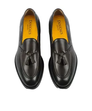 DOUCAL'S Tassel Leather Loafers
