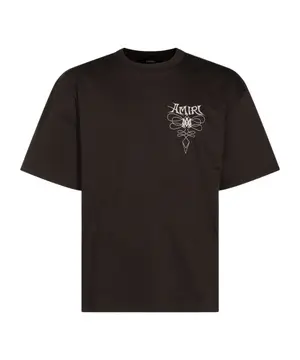 Amiri Logo Print T-shirt - Black