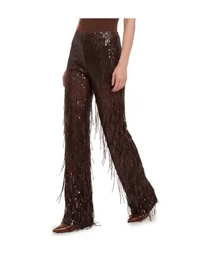 Federica Tosi Sequin Fringe Pants