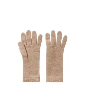 Johnstons Of Elgin Cashmere Gloves - Beige