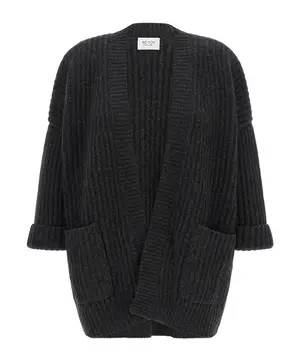 BE YOU Oversized Ribbed Cardigan