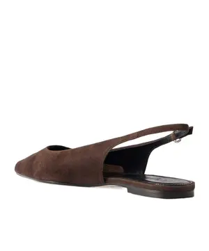 AeydĒ Suede Slingback Flats