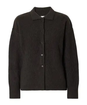 Le Kasha Ribbed Cashmere Cardigan