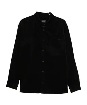 A.p.c. Corduroy Chest-pocket Shirt