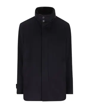 Herno Long-sleeved Button-up Jacket