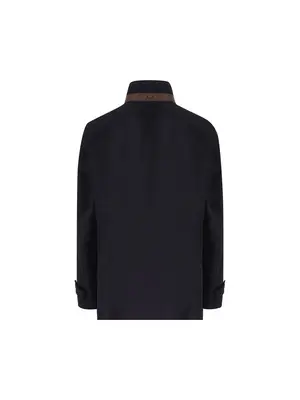 Herno Long-sleeved Button-up Jacket