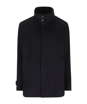 Herno Long-sleeved Button-up Jacket