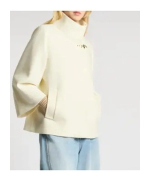 FAY Cape In Wool Fabric