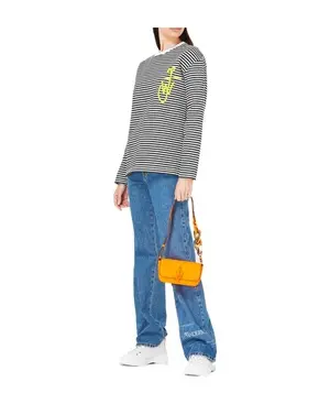J.W.ANDERSON Logo Stripe Long-sleeved T-shirt