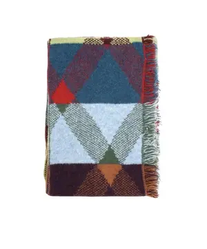 Dries Van Noten Tasseled Scarf - Light Blue