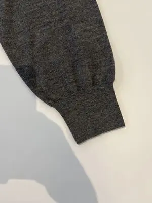 Brunello Cucinelli Roll-neck Long Sleeved Top - Black