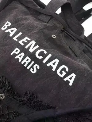 Balenciaga 2020s Medium 24/7 Fishnet Tote Bag