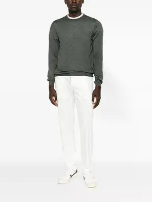 BARBA NAPOLI Crew-neck Long-sleeve Sweater