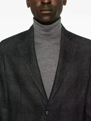 BARBA NAPOLI Checked Blazer