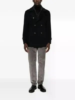 BARBA NAPOLI Double-breasted Peacoat