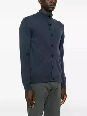Brioni Button-up High-neck Cardigan