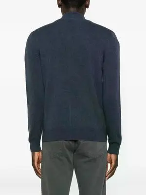 Brioni Button-up High-neck Cardigan