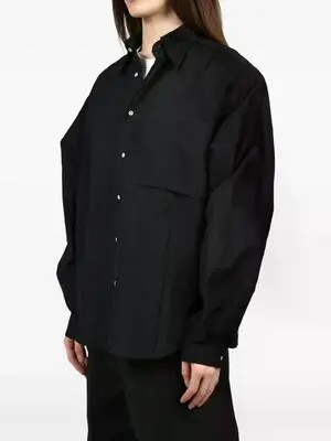BIBLIOTHERK Patch-pocket Long-sleeve Shirt