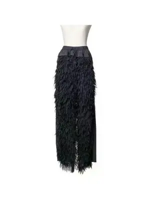 MULLER OF YOSHIOKUBO Canopy Tulle Trousers - Black