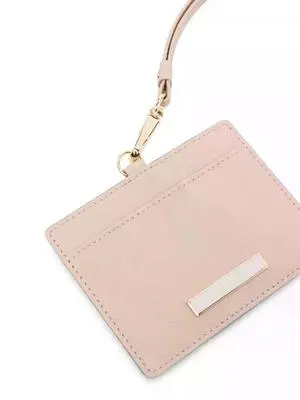 AGNES B. Leather Pass Holder