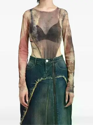 VIVAMUS Tie-dye Bodysuit