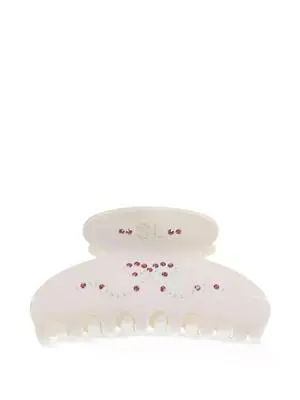 Sandy Liang Princess Hair Claw - White