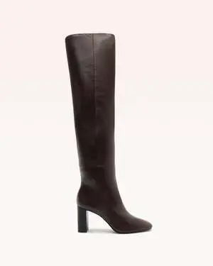 ALEXANDRE BIRMAN Anna Slouch 70 - Dark Plum