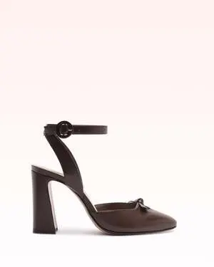 ALEXANDRE BIRMAN Slim Clarita Peep 90 - Brown