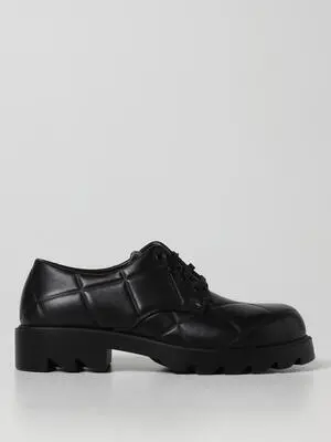 Bottega Veneta Strut Grid Lace-up Shoes - Black