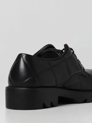 Bottega Veneta Strut Grid Lace-up Shoes