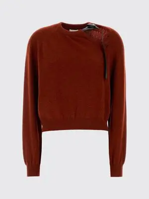 FERRAGAMO Virgin Wool And Cashmere Jumper - Brick Red