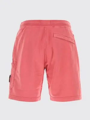 Stone Island Cotton Cargo Shorts - Pink