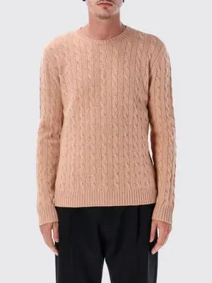 Valentino Garavani Crewneck Sweater In Virgin Wool With Vlogo Signature - Pink