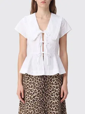 GANNI Top - White