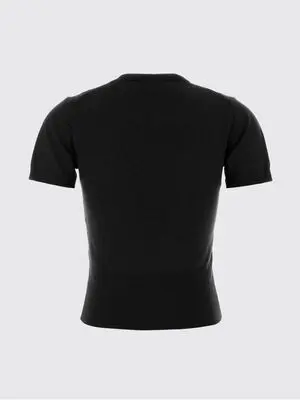 VIVIENNE WESTWOOD Slim Fit Short-sleeved Wool Sweater With Orb Logo